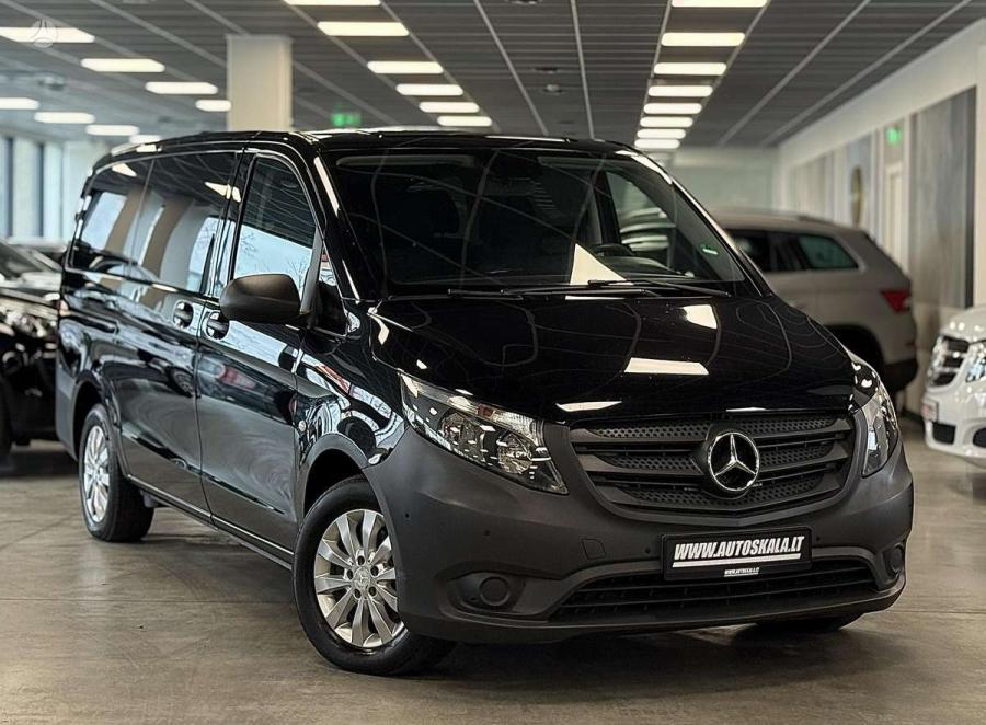 Melns Mercedes-Benz Vito 2016 Klaipėda, ar dzinēja tilpumu 2.14 L un nobraukumu 269 tūkst. km par 18500 €, foto 12 vietnē AUTOMOTO.COM.LV