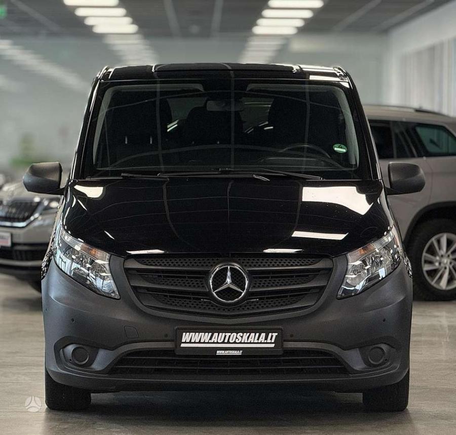 Melns Mercedes-Benz Vito 2016 Klaipėda, ar dzinēja tilpumu 2.14 L un nobraukumu 269 tūkst. km par 18500 €, foto 15 vietnē AUTOMOTO.COM.LV