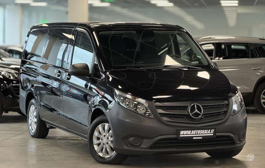 Melns Mercedes-Benz Vito 2016 Klaipėda, ar dzinēja tilpumu 2.14 L un nobraukumu 269 tūkst. km par 18500 €, foto 20 vietnē AUTOMOTO.COM.LV