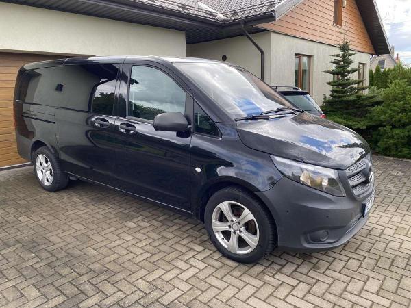 Melns Mercedes-Benz Vito 2016 Radviliškis, ar dzinēja tilpumu 2.20 L un nobraukumu 250 tūkst. km par 13900 €, foto 1 vietnē AUTOMOTO.COM.LV