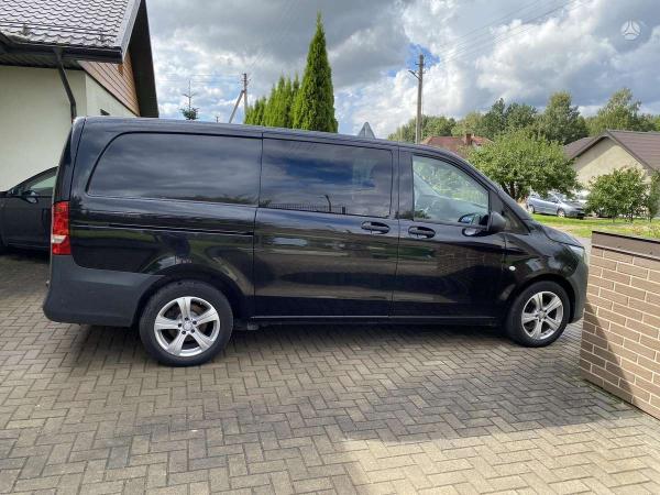 Melns Mercedes-Benz Vito 2016 Radviliškis, ar dzinēja tilpumu 2.20 L un nobraukumu 250 tūkst. km par 13900 €, foto 7 vietnē AUTOMOTO.COM.LV