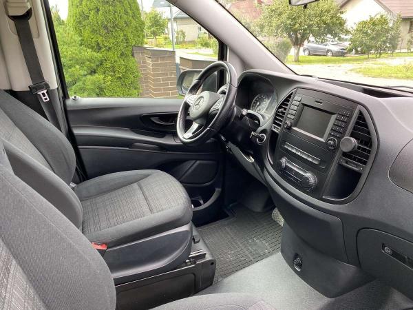 Melns Mercedes-Benz Vito 2016 Radviliškis, ar dzinēja tilpumu 2.20 L un nobraukumu 250 tūkst. km par 13900 €, foto 9 vietnē AUTOMOTO.COM.LV