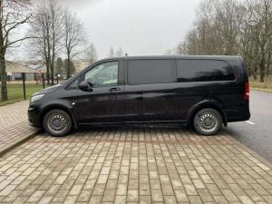 Black Mercedes-Benz Vito 2017 in Parnu, with an engine capacity of 1.60 L and mileage of 132 thousand km for 16000 €, photo 10 on AUTOMOTO.COM.LV