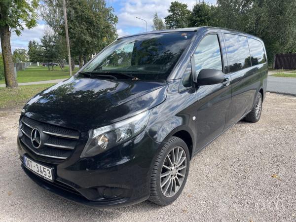 Melns Mercedes-Benz Vito 2017 Rīga, ar dzinēja tilpumu 2.20 L un nobraukumu 266 tūkst. km par 12490 €, foto 1 vietnē AUTOMOTO.COM.LV