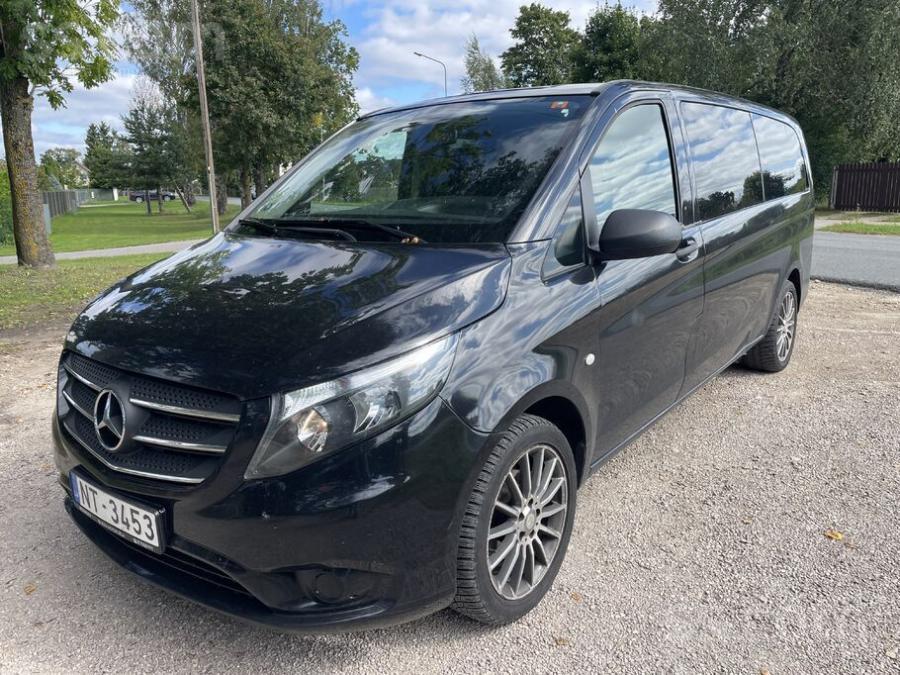 Melns Mercedes-Benz Vito 2017 Rīga, ar dzinēja tilpumu 2.20 L un nobraukumu 266 tūkst. km par 12490 €, foto 1 vietnē AUTOMOTO.COM.LV