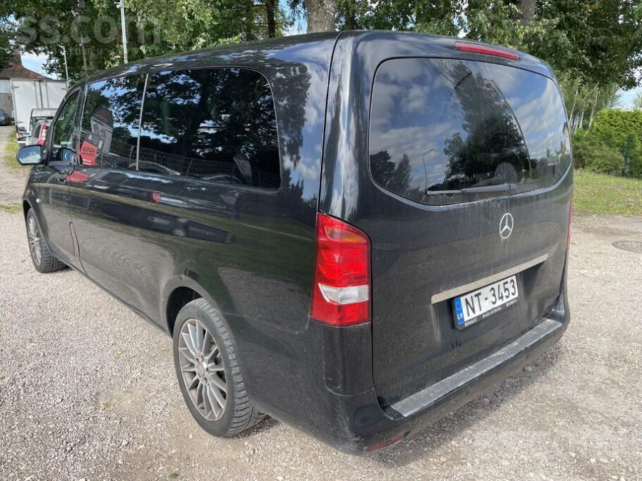 Melns Mercedes-Benz Vito 2017 Rīga, ar dzinēja tilpumu 2.20 L un nobraukumu 266 tūkst. km par 12490 €, foto 4 vietnē AUTOMOTO.COM.LV
