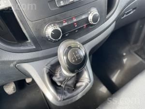 Melns Mercedes-Benz Vito 2017 Rīga, ar dzinēja tilpumu 2.20 L un nobraukumu 266 tūkst. km par 12490 €, foto 22 vietnē AUTOMOTO.COM.LV