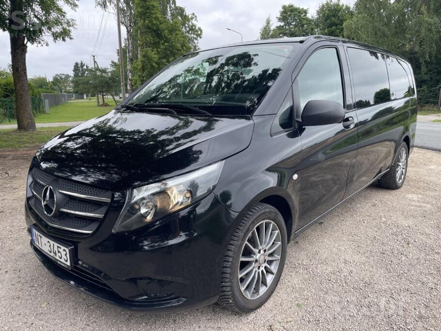 Melns Mercedes-Benz Vito 2017 Rīga, ar dzinēja tilpumu 2.20 L un nobraukumu 266 tūkst. km par 14490 €, foto 1 vietnē AUTOMOTO.COM.LV