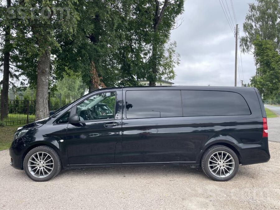 Melns Mercedes-Benz Vito 2017 Rīga, ar dzinēja tilpumu 2.20 L un nobraukumu 266 tūkst. km par 14490 €, foto 3 vietnē AUTOMOTO.COM.LV