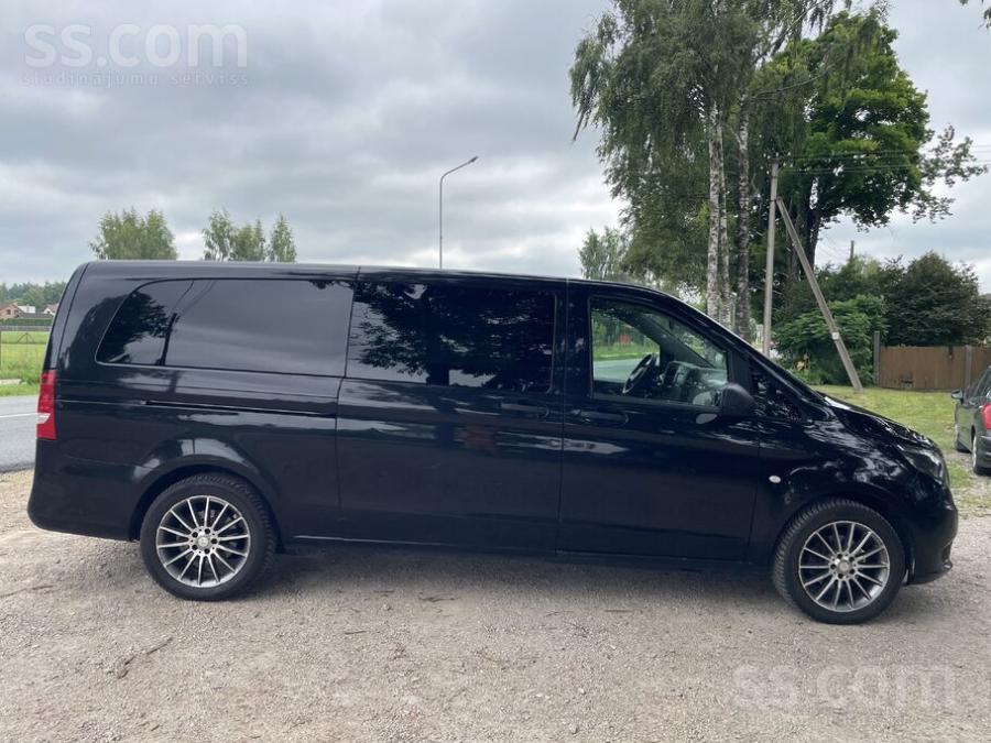 Melns Mercedes-Benz Vito 2017 Rīga, ar dzinēja tilpumu 2.20 L un nobraukumu 266 tūkst. km par 14490 €, foto 7 vietnē AUTOMOTO.COM.LV