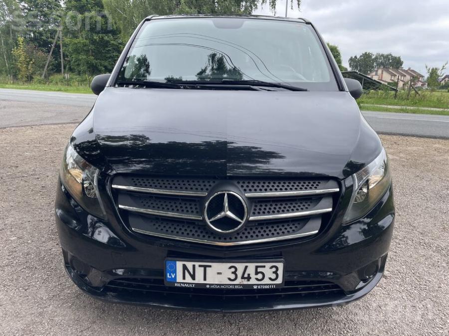 Melns Mercedes-Benz Vito 2017 Rīga, ar dzinēja tilpumu 2.20 L un nobraukumu 266 tūkst. km par 14490 €, foto 9 vietnē AUTOMOTO.COM.LV