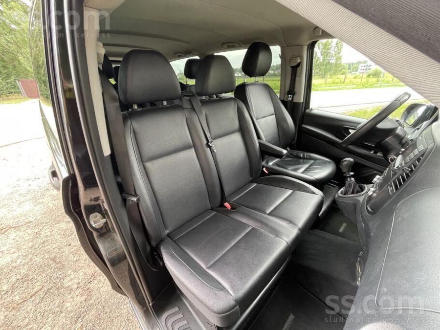Melns Mercedes-Benz Vito 2017 Rīga, ar dzinēja tilpumu 2.20 L un nobraukumu 266 tūkst. km par 14490 €, foto 18 vietnē AUTOMOTO.COM.LV