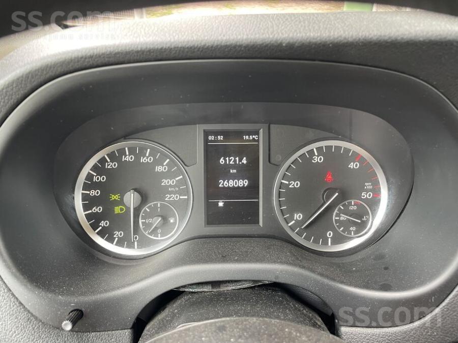 Melns Mercedes-Benz Vito 2017 Rīga, ar dzinēja tilpumu 2.20 L un nobraukumu 266 tūkst. km par 14490 €, foto 23 vietnē AUTOMOTO.COM.LV