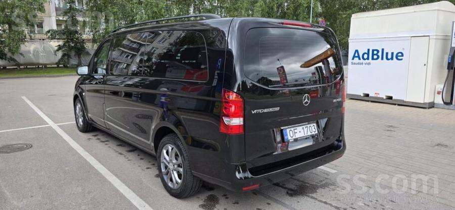 Melns Mercedes-Benz Vito 2020 Rīga, ar dzinēja tilpumu 2.00 L un nobraukumu 310 tūkst. km par 27900 €, foto 4 vietnē AUTOMOTO.COM.LV