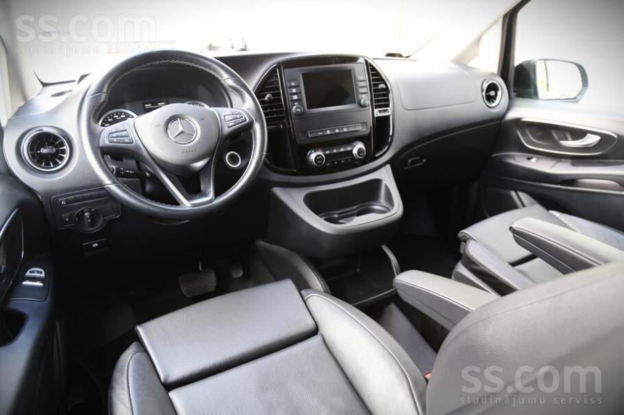 Melns Mercedes-Benz Vito 2022 Rīga, ar dzinēja tilpumu 2.00 L un nobraukumu 72 tūkst. km par 31995 €, foto 9 vietnē AUTOMOTO.COM.LV