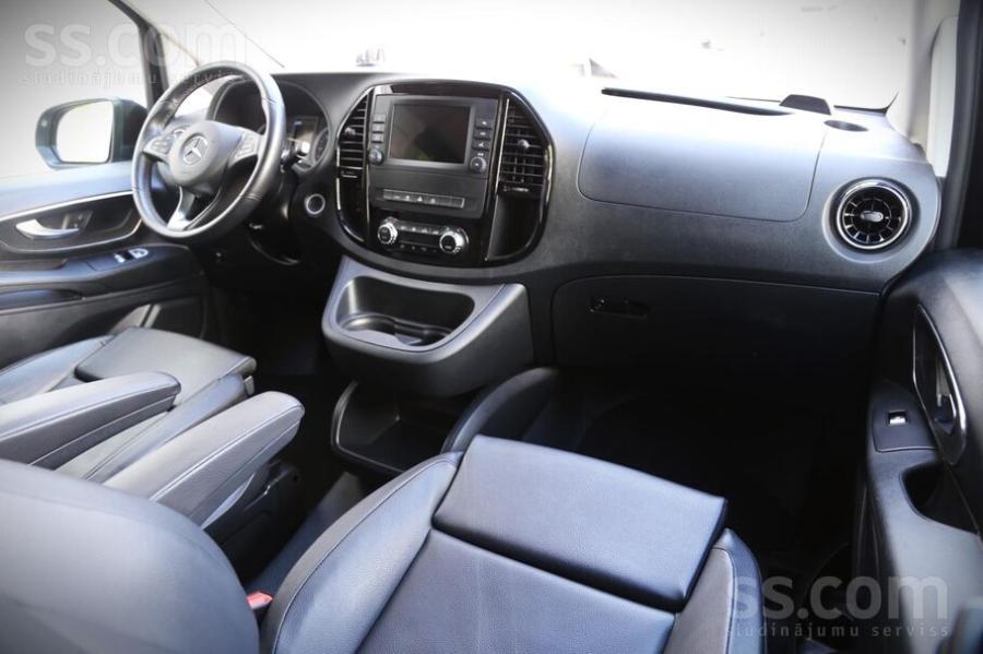 Melns Mercedes-Benz Vito 2022 Rīga, ar dzinēja tilpumu 2.00 L un nobraukumu 72 tūkst. km par 31995 €, foto 11 vietnē AUTOMOTO.COM.LV