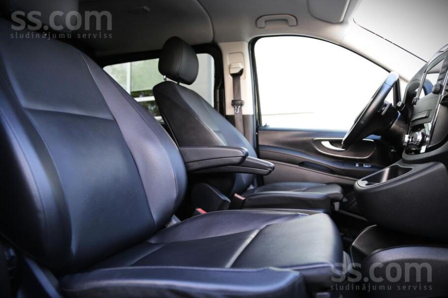 Melns Mercedes-Benz Vito 2022 Rīga, ar dzinēja tilpumu 2.00 L un nobraukumu 72 tūkst. km par 31995 €, foto 14 vietnē AUTOMOTO.COM.LV