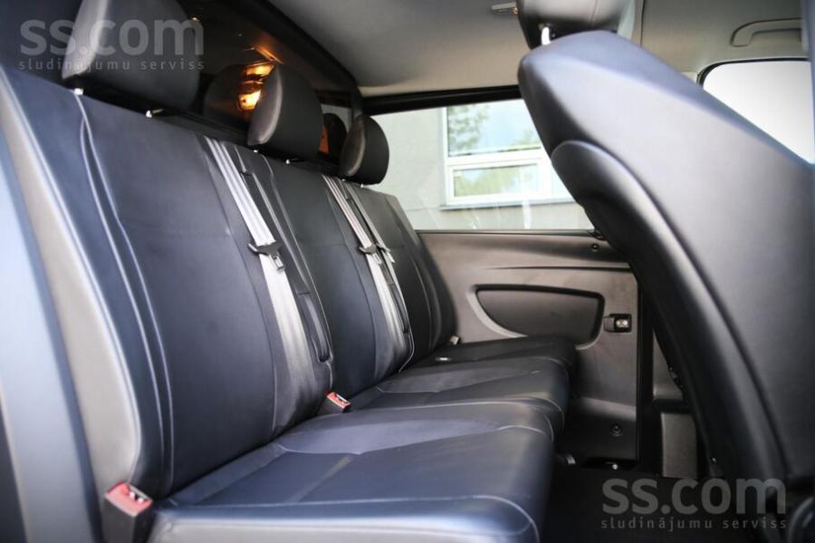 Melns Mercedes-Benz Vito 2022 Rīga, ar dzinēja tilpumu 2.00 L un nobraukumu 72 tūkst. km par 31995 €, foto 15 vietnē AUTOMOTO.COM.LV