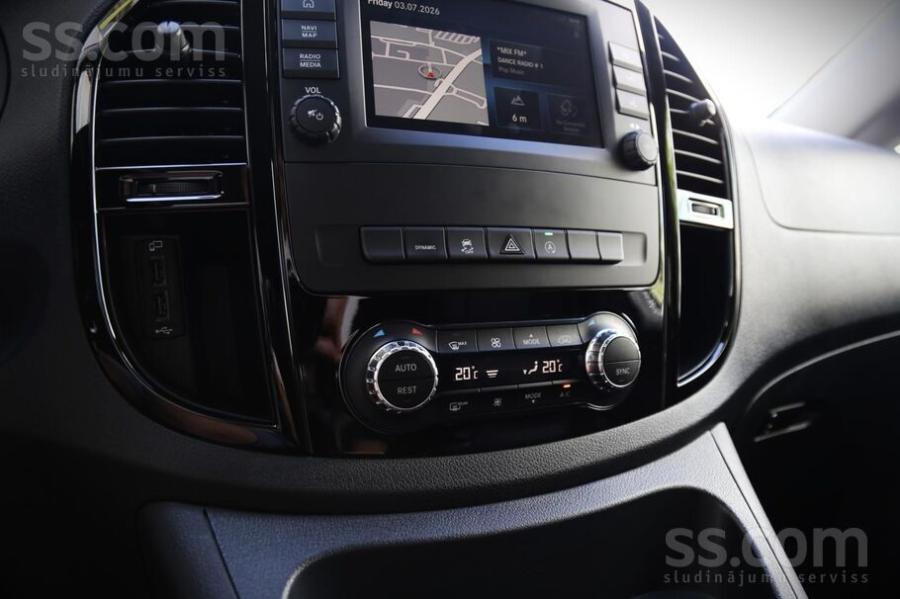 Melns Mercedes-Benz Vito 2022 Rīga, ar dzinēja tilpumu 2.00 L un nobraukumu 72 tūkst. km par 31995 €, foto 20 vietnē AUTOMOTO.COM.LV