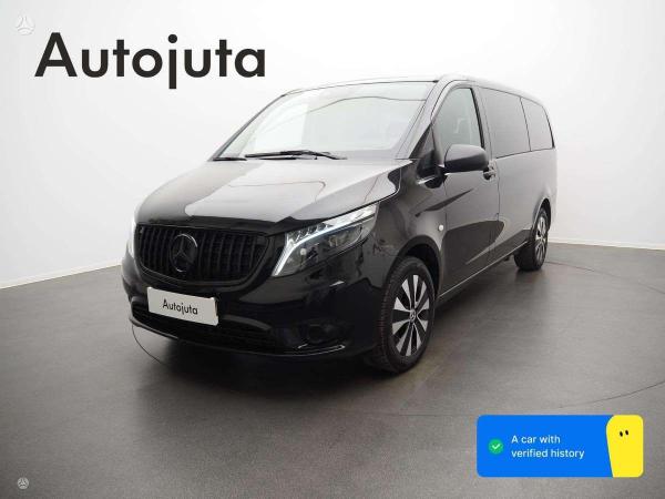 Black Mercedes-Benz Vito 2024 in Vilnius, with an engine capacity of 1.95 L and mileage of 59 thousand km for 45700 €, photo 1 on AUTOMOTO.COM.LV