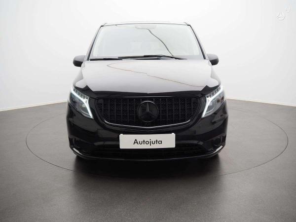 Black Mercedes-Benz Vito 2024 in Vilnius, with an engine capacity of 1.95 L and mileage of 59 thousand km for 45700 €, photo 2 on AUTOMOTO.COM.LV
