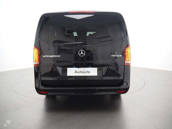 Black Mercedes-Benz Vito 2024 in Vilnius, with an engine capacity of 1.95 L and mileage of 59 thousand km for 45700 €, photo 5 on AUTOMOTO.COM.LV