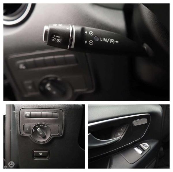 Black Mercedes-Benz Vito 2024 in Vilnius, with an engine capacity of 1.95 L and mileage of 59 thousand km for 45700 €, photo 10 on AUTOMOTO.COM.LV