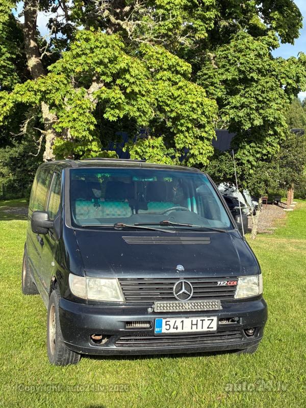 Melns Mercedes-Benz Vito 2002 Kuresāre, ar dzinēja tilpumu 2.20 L un nobraukumu 333 tūkst. km par 2250 €, foto 1 vietnē AUTOMOTO.COM.LV