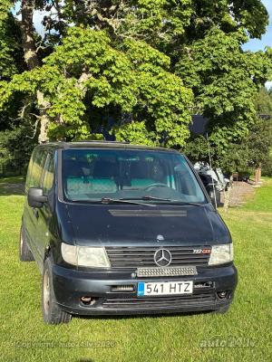 Melns Mercedes-Benz Vito 2002 Kuresāre, ar dzinēja tilpumu 2.20 L un nobraukumu 333 tūkst. km par 2250 €, foto  vietnē AUTOMOTO.COM.LV