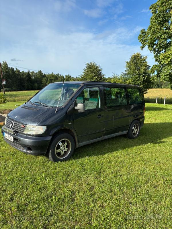 Melns Mercedes-Benz Vito 2002 Kuresāre, ar dzinēja tilpumu 2.20 L un nobraukumu 333 tūkst. km par 2250 €, foto 2 vietnē AUTOMOTO.COM.LV