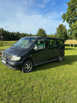 Melns Mercedes-Benz Vito 2002 Kuresāre, ar dzinēja tilpumu 2.20 L un nobraukumu 333 tūkst. km par 2250 €, foto 3 vietnē AUTOMOTO.COM.LV