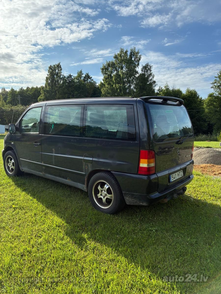 Melns Mercedes-Benz Vito 2002 Kuresāre, ar dzinēja tilpumu 2.20 L un nobraukumu 333 tūkst. km par 2250 €, foto 4 vietnē AUTOMOTO.COM.LV