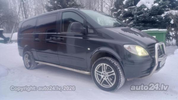 Black Mercedes-Benz Vito 2006 in Tallinn, with an engine capacity of 2.10 L and mileage of 360 thousand km for 5490 €, photo 1 on AUTOMOTO.COM.LV