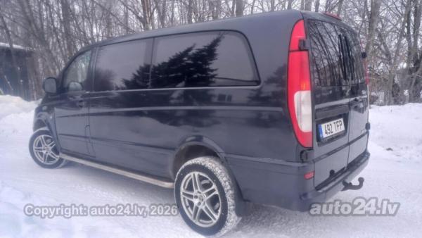 Black Mercedes-Benz Vito 2006 in Tallinn, with an engine capacity of 2.10 L and mileage of 360 thousand km for 5490 €, photo 4 on AUTOMOTO.COM.LV