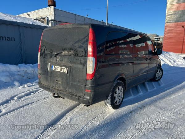 Melns Mercedes-Benz Vito 2007 Tallina, ar dzinēja tilpumu 2.10 L un nobraukumu 0 tūkst. km par 4990 €, foto 2 vietnē AUTOMOTO.COM.LV