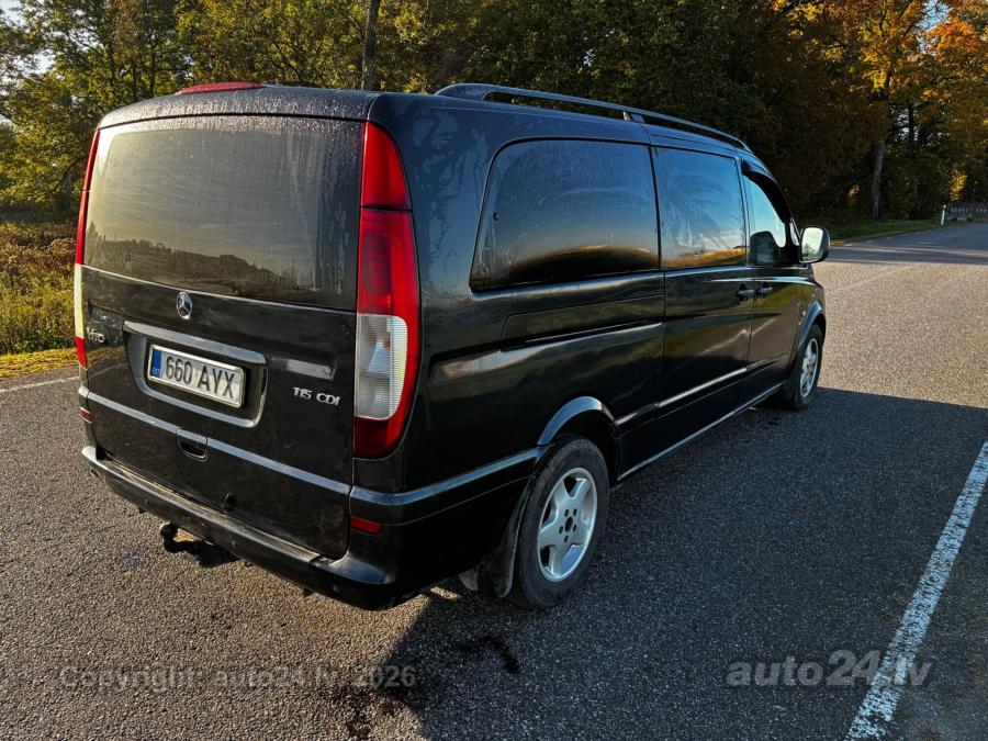 Черный Мерседес Вито 2007 в Таллин, объемом двигателя 2.10 л и пробегом 513 тыс. км за 3995 €, фото 6 на AUTOMOTO.COM.LV