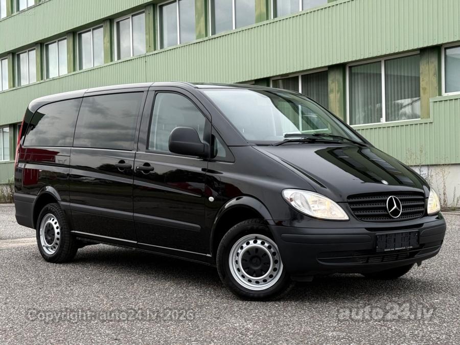 Melns Mercedes-Benz Vito 2010 Tartu, ar dzinēja tilpumu 2.10 L un nobraukumu 277 tūkst. km par 9299 €, foto 1 vietnē AUTOMOTO.COM.LV