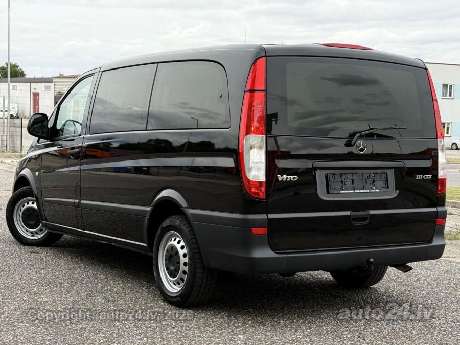 Melns Mercedes-Benz Vito 2010 Tartu, ar dzinēja tilpumu 2.10 L un nobraukumu 277 tūkst. km par 9299 €, foto 3 vietnē AUTOMOTO.COM.LV