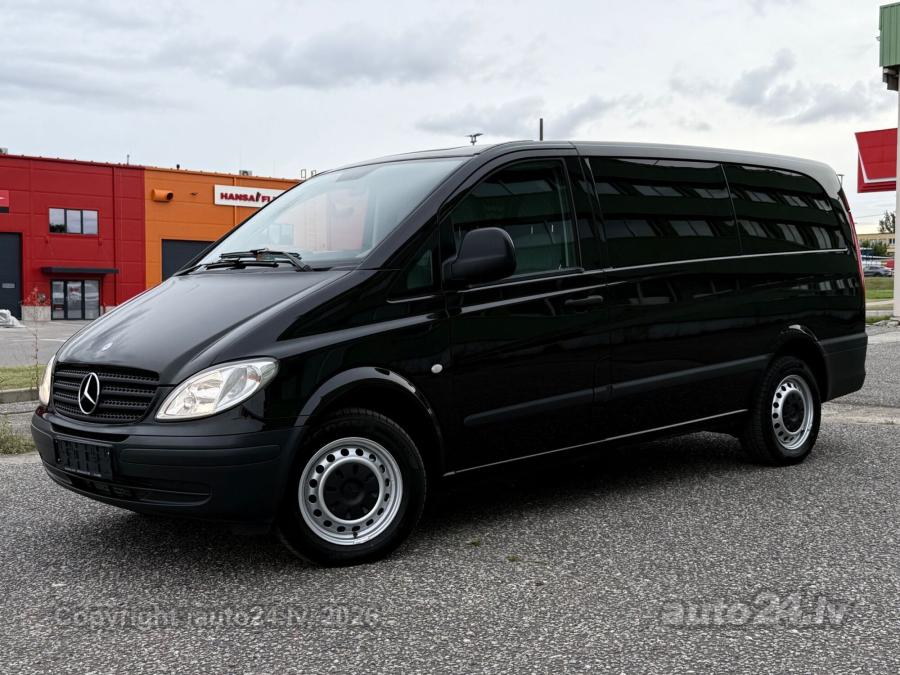 Melns Mercedes-Benz Vito 2010 Tartu, ar dzinēja tilpumu 2.10 L un nobraukumu 277 tūkst. km par 9299 €, foto 4 vietnē AUTOMOTO.COM.LV