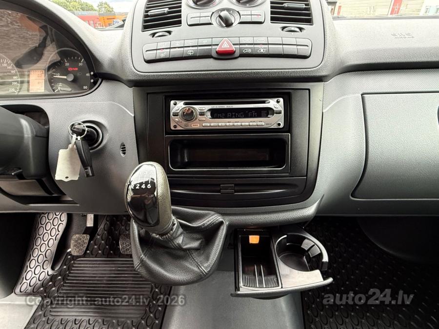 Melns Mercedes-Benz Vito 2010 Tartu, ar dzinēja tilpumu 2.10 L un nobraukumu 277 tūkst. km par 9299 €, foto 11 vietnē AUTOMOTO.COM.LV