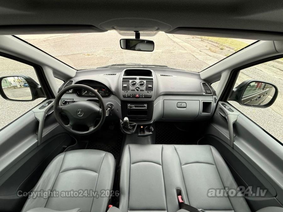 Melns Mercedes-Benz Vito 2010 Tartu, ar dzinēja tilpumu 2.10 L un nobraukumu 277 tūkst. km par 9299 €, foto 12 vietnē AUTOMOTO.COM.LV