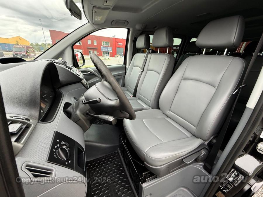 Melns Mercedes-Benz Vito 2010 Tartu, ar dzinēja tilpumu 2.10 L un nobraukumu 277 tūkst. km par 9299 €, foto 16 vietnē AUTOMOTO.COM.LV