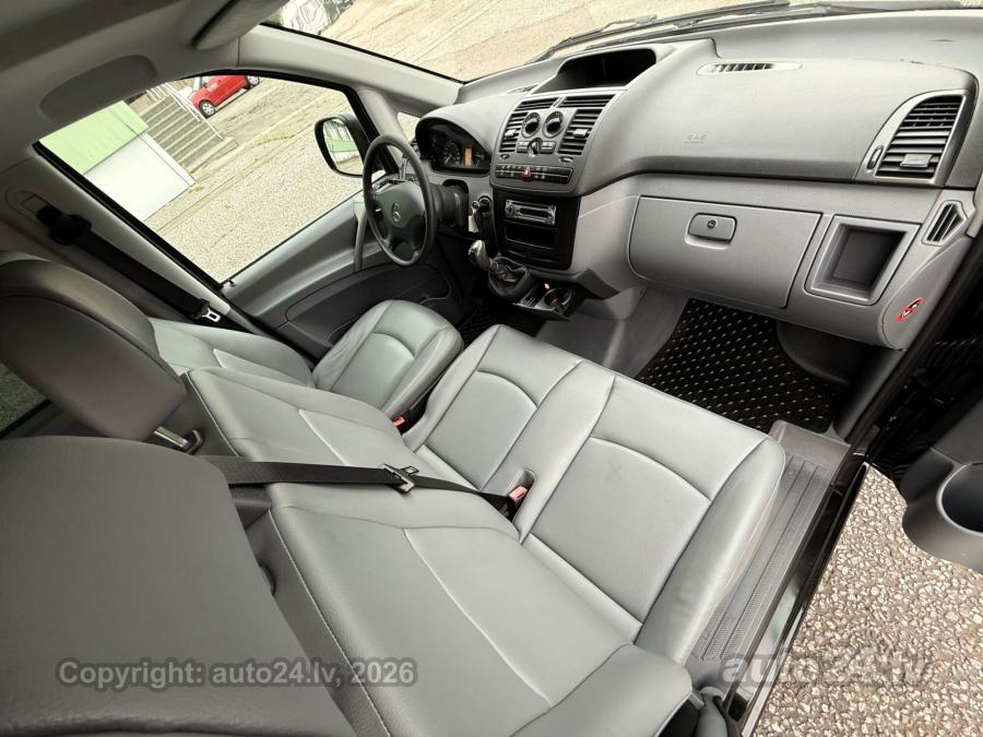 Melns Mercedes-Benz Vito 2010 Tartu, ar dzinēja tilpumu 2.10 L un nobraukumu 277 tūkst. km par 9299 €, foto 18 vietnē AUTOMOTO.COM.LV