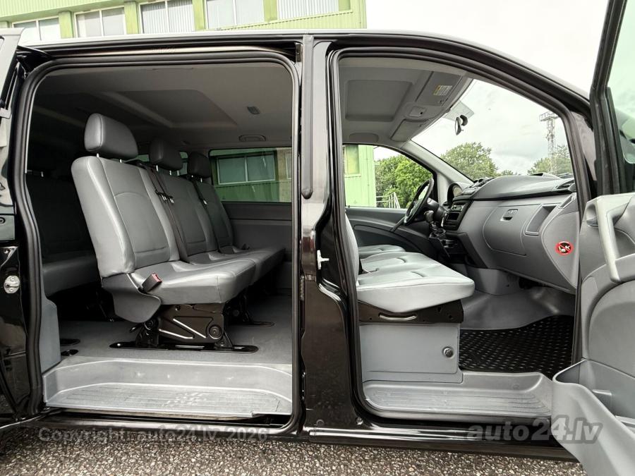 Melns Mercedes-Benz Vito 2010 Tartu, ar dzinēja tilpumu 2.10 L un nobraukumu 277 tūkst. km par 9299 €, foto 20 vietnē AUTOMOTO.COM.LV