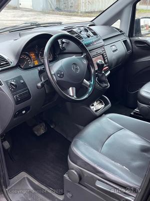 Black Mercedes-Benz Vito 2011 in Tallinn, with an engine capacity of 3.00 L and mileage of 392 thousand km for 9500 €, photo 6 on AUTOMOTO.COM.LV