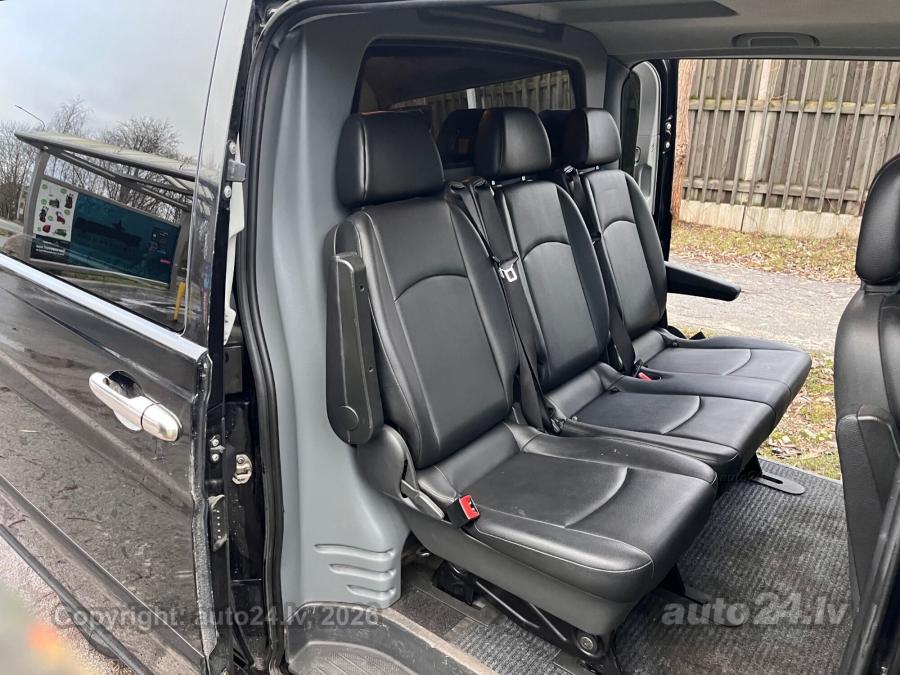 Black Mercedes-Benz Vito 2011 in Tallinn, with an engine capacity of 3.00 L and mileage of 392 thousand km for 9500 €, photo 7 on AUTOMOTO.COM.LV