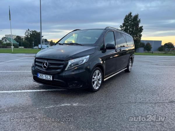 Black Mercedes-Benz Vito 2015 in Tallinn, with an engine capacity of 2.10 L and mileage of 467 thousand km for 9500 €, photo 1 on AUTOMOTO.COM.LV