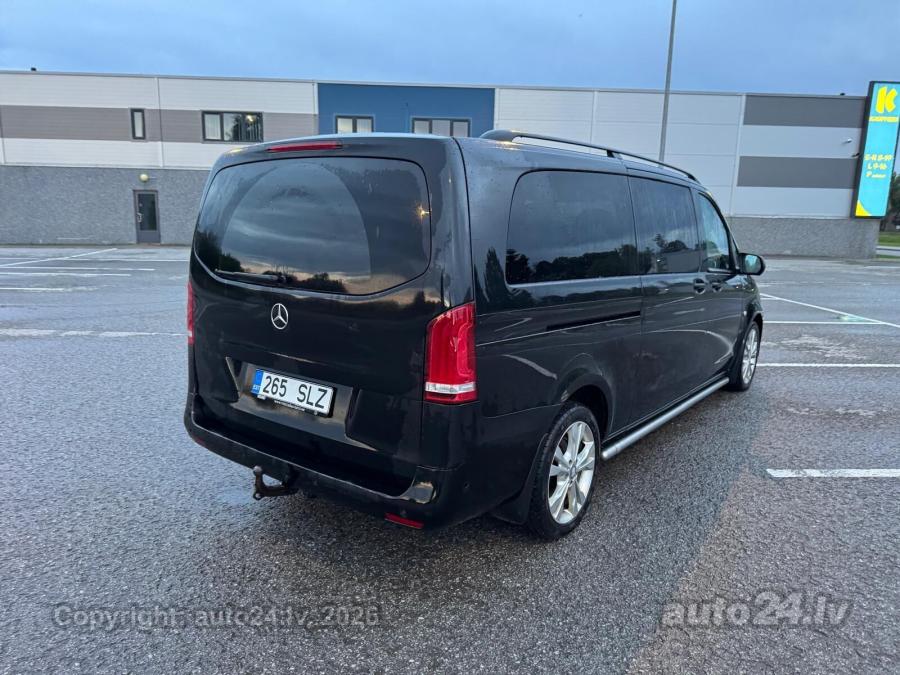 Black Mercedes-Benz Vito 2015 in Tallinn, with an engine capacity of 2.10 L and mileage of 467 thousand km for 9500 €, photo 6 on AUTOMOTO.COM.LV
