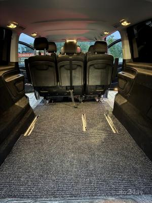 Black Mercedes-Benz Vito 2015 in Tallinn, with an engine capacity of 2.10 L and mileage of 467 thousand km for 9500 €, photo 13 on AUTOMOTO.COM.LV