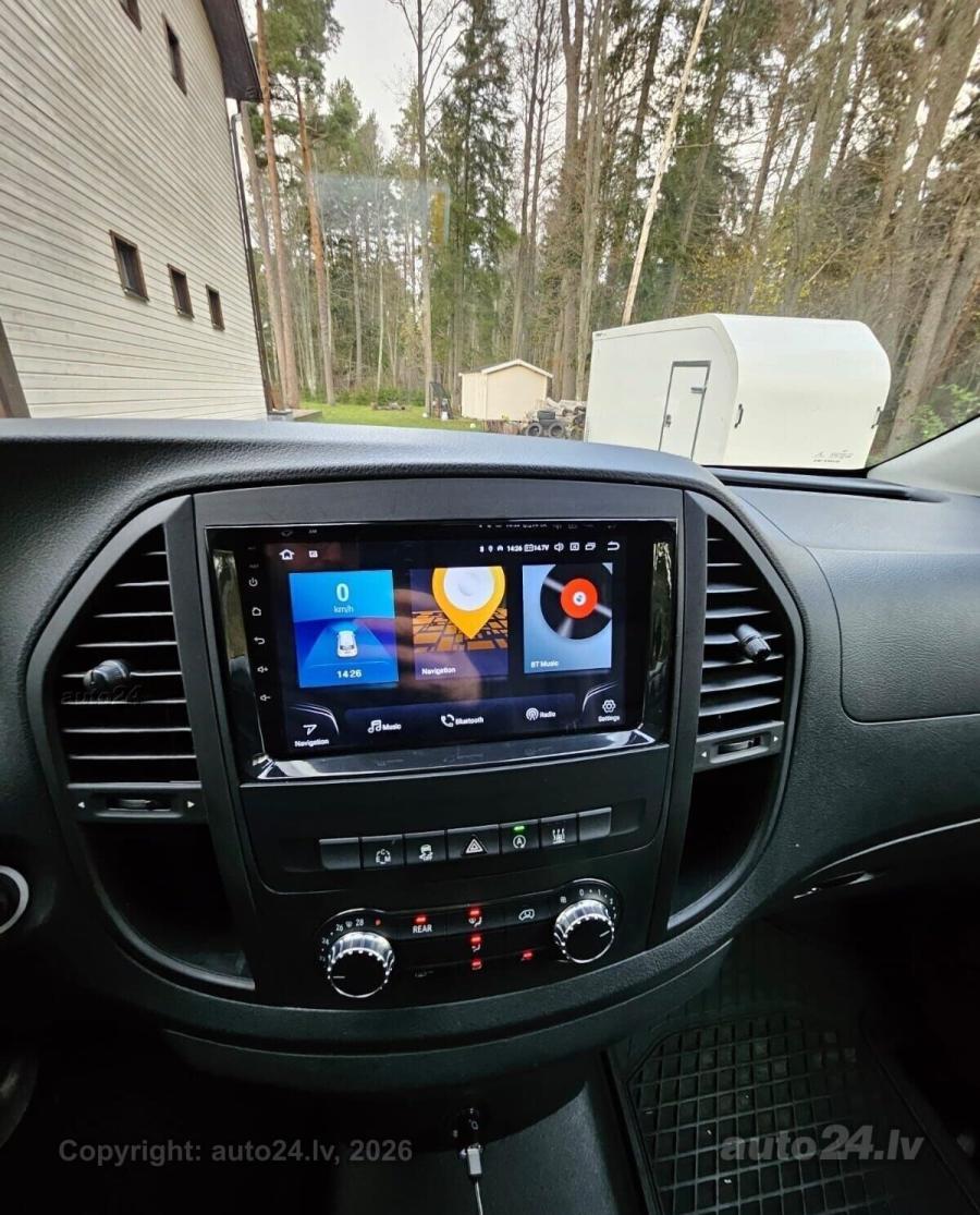 Melns Mercedes-Benz Vito 2016 Tallina, ar dzinēja tilpumu 2.10 L un nobraukumu 203 tūkst. km par 24900 €, foto 6 vietnē AUTOMOTO.COM.LV